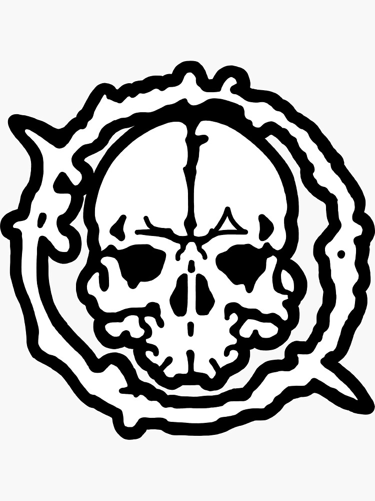 "Necromancer Icon" Sticker for Sale by spoopyqueen | Redbubble