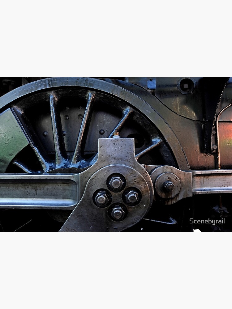 "Steam engine wheel" Art Print for Sale by Scenebyrail | Redbubble
