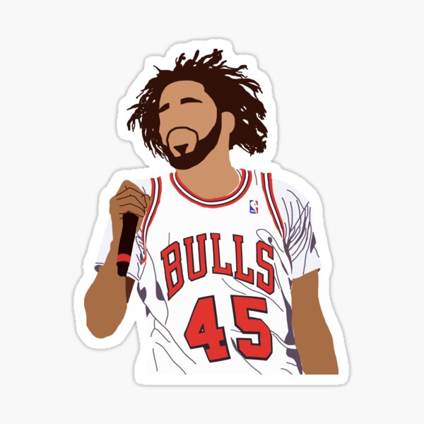 "J Cole Performing" Sticker for Sale by Nick-Mckenzie | Redbubble