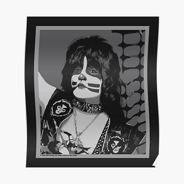"Catman from Kiss band portrait" Poster for Sale by Olena758 | Redbubble