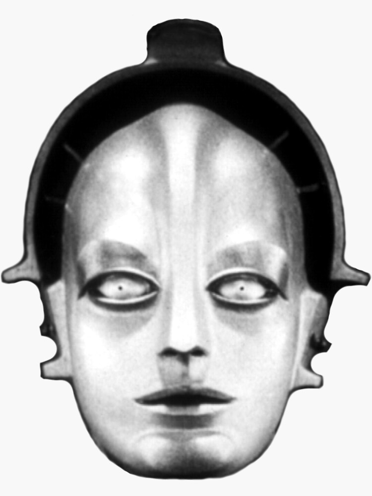 "Iconic Metropolis Robot Maria" Sticker for Sale by howie57 | Redbubble