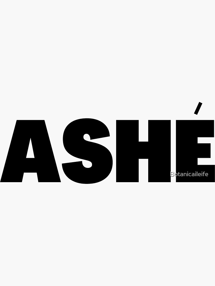 "Ashe" Sticker for Sale by Botanicaileife | Redbubble