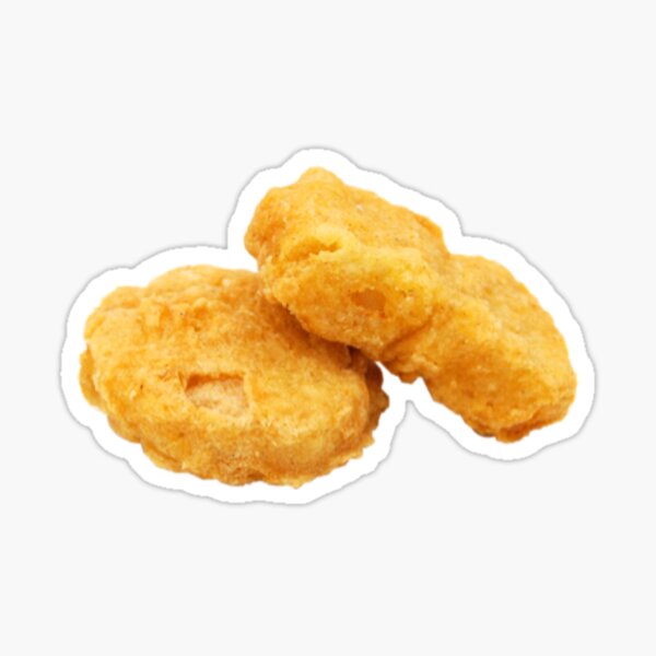 "Chicken nuggets sticker" Sticker by Myrrh-B | Redbubble