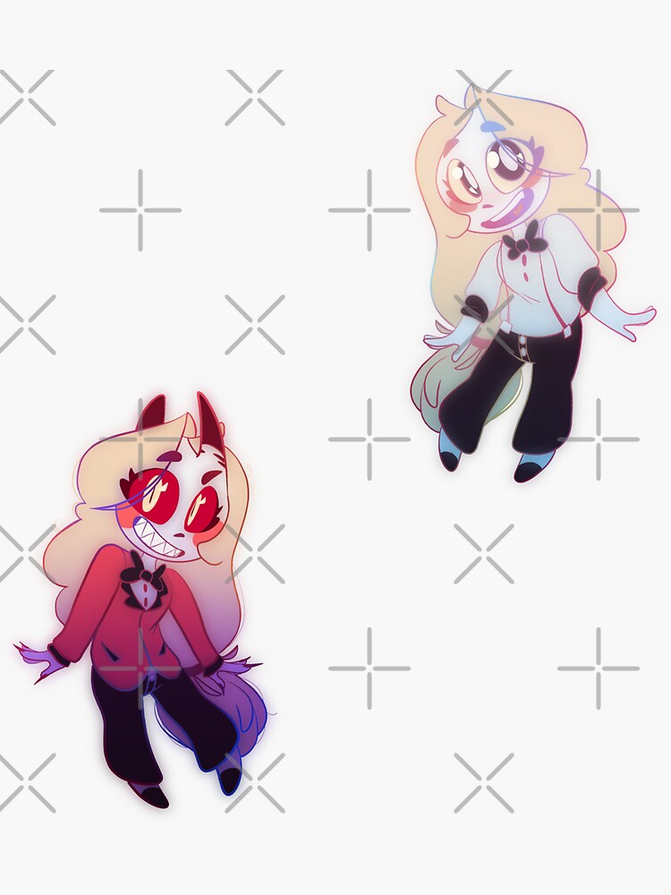 "Charlie Magne Chibi - Hazbin Hotel Fanart" Sticker von ZoeyStardust ...