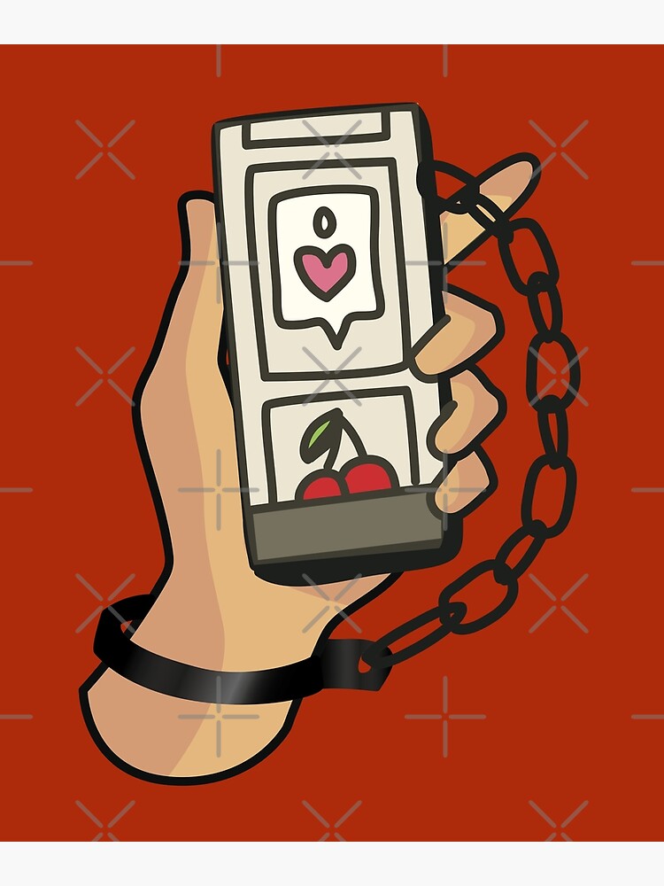 "Phone Addict Comic Hearts, Likes, Responsible tech, Tech Product ...