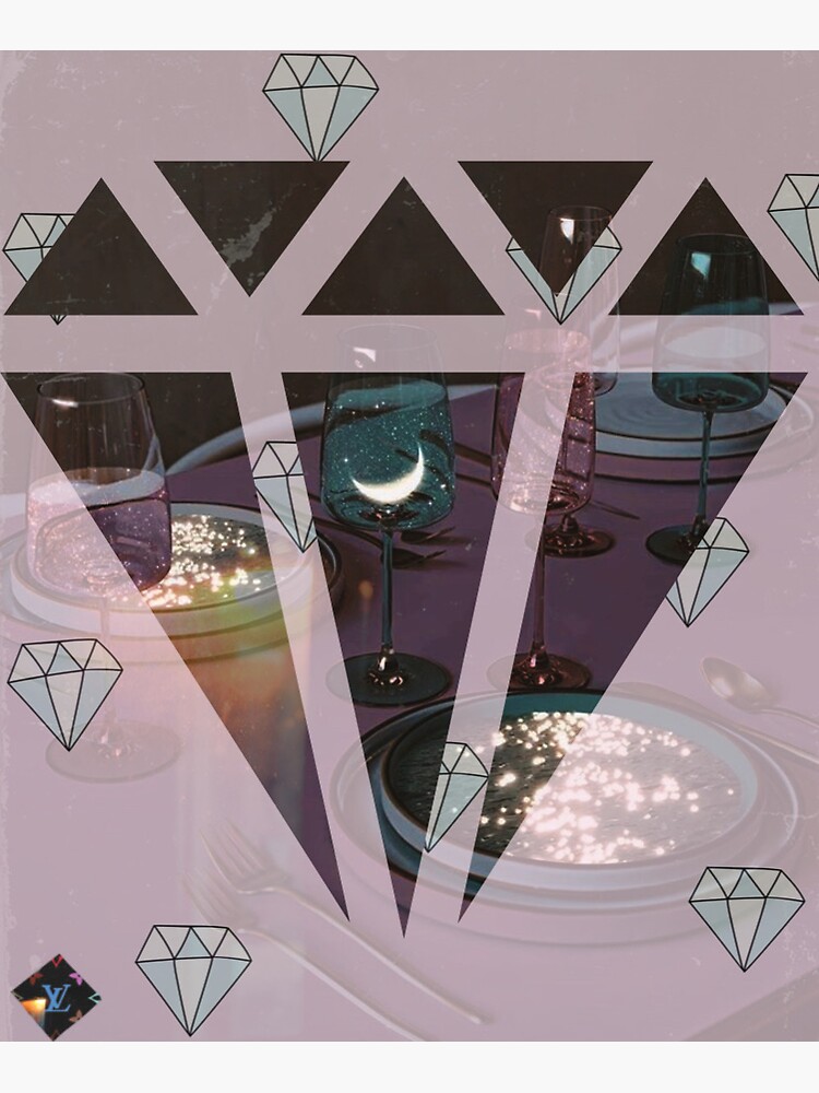 "Aesthetic diamond" Sticker for Sale by Aesthetics4life | Redbubble