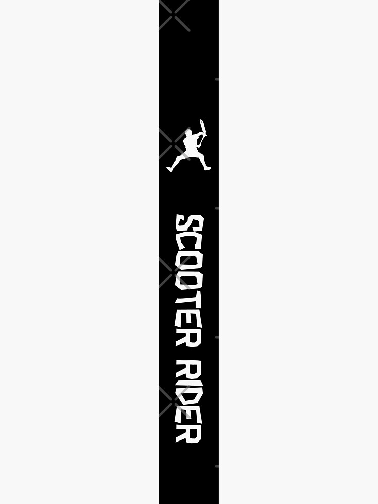 "Scooter freestyle SCOOTER RIDER" Sticker by xtrancer | Redbubble