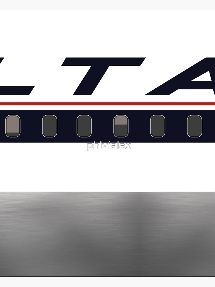 "Plane Tees - Delta Air Lines (Widget, 1980s)" Sticker for Sale by ...