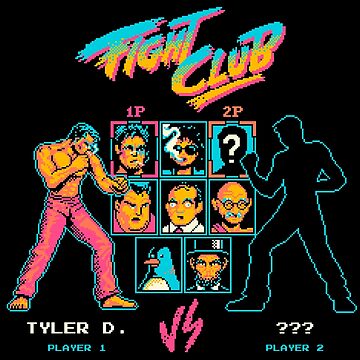 "Fight Club" Photographic Print for Sale by mathiole | Redbubble