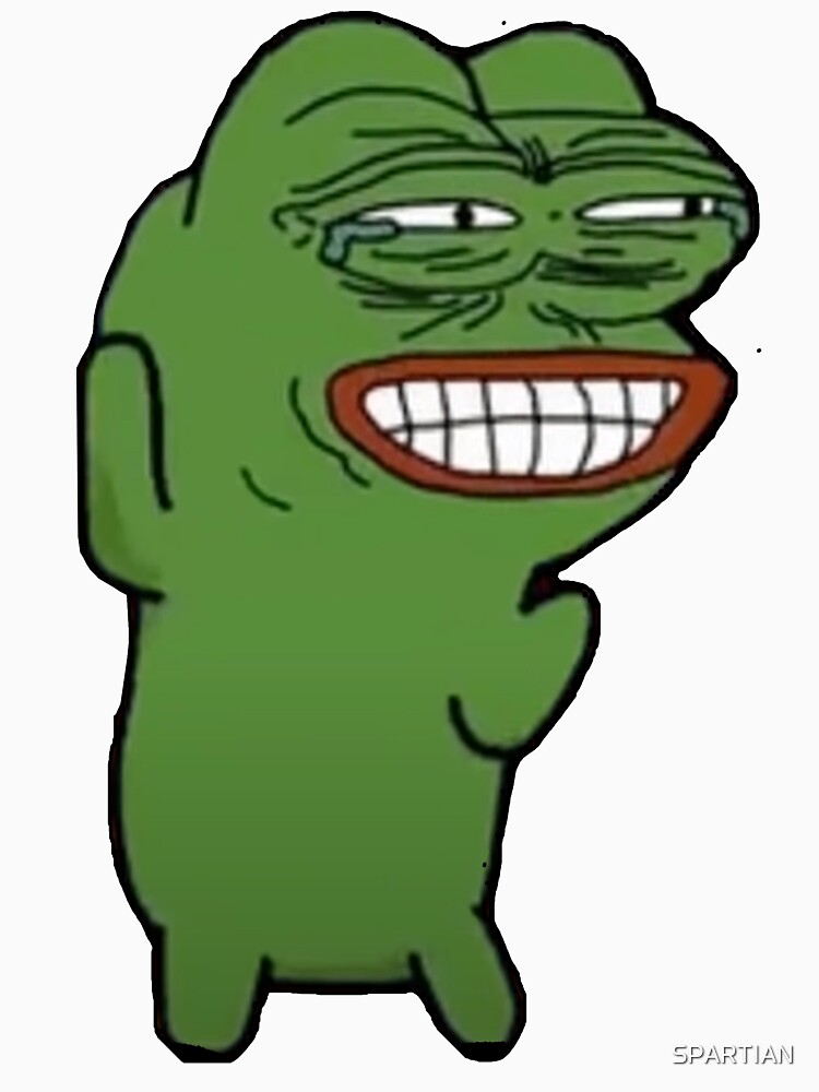 "PEPE CRINGE" T-shirt for Sale by SPARTIAN | Redbubble | jebaited t ...