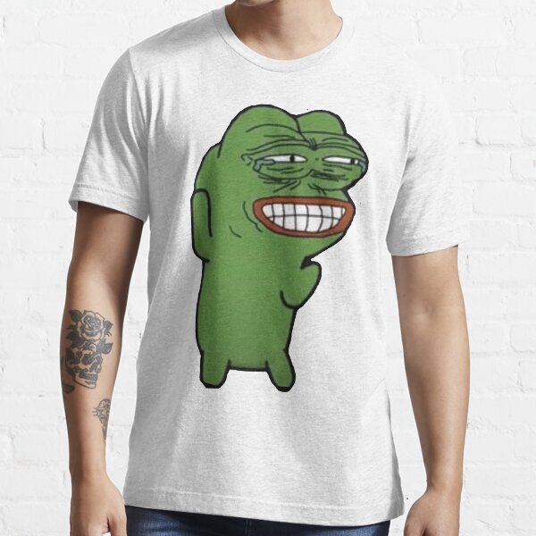 "PEPE CRINGE" T-shirt for Sale by SPARTIAN | Redbubble | jebaited t ...