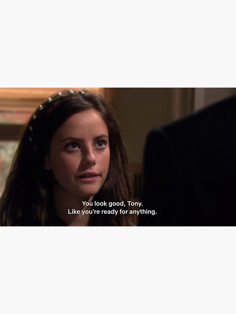 Effy And Tony Quote Sticker For Sale By Loisxjessica Redbubble
