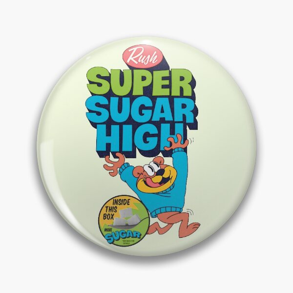 "super sugar high" Pin for Sale by mathiole | Redbubble
