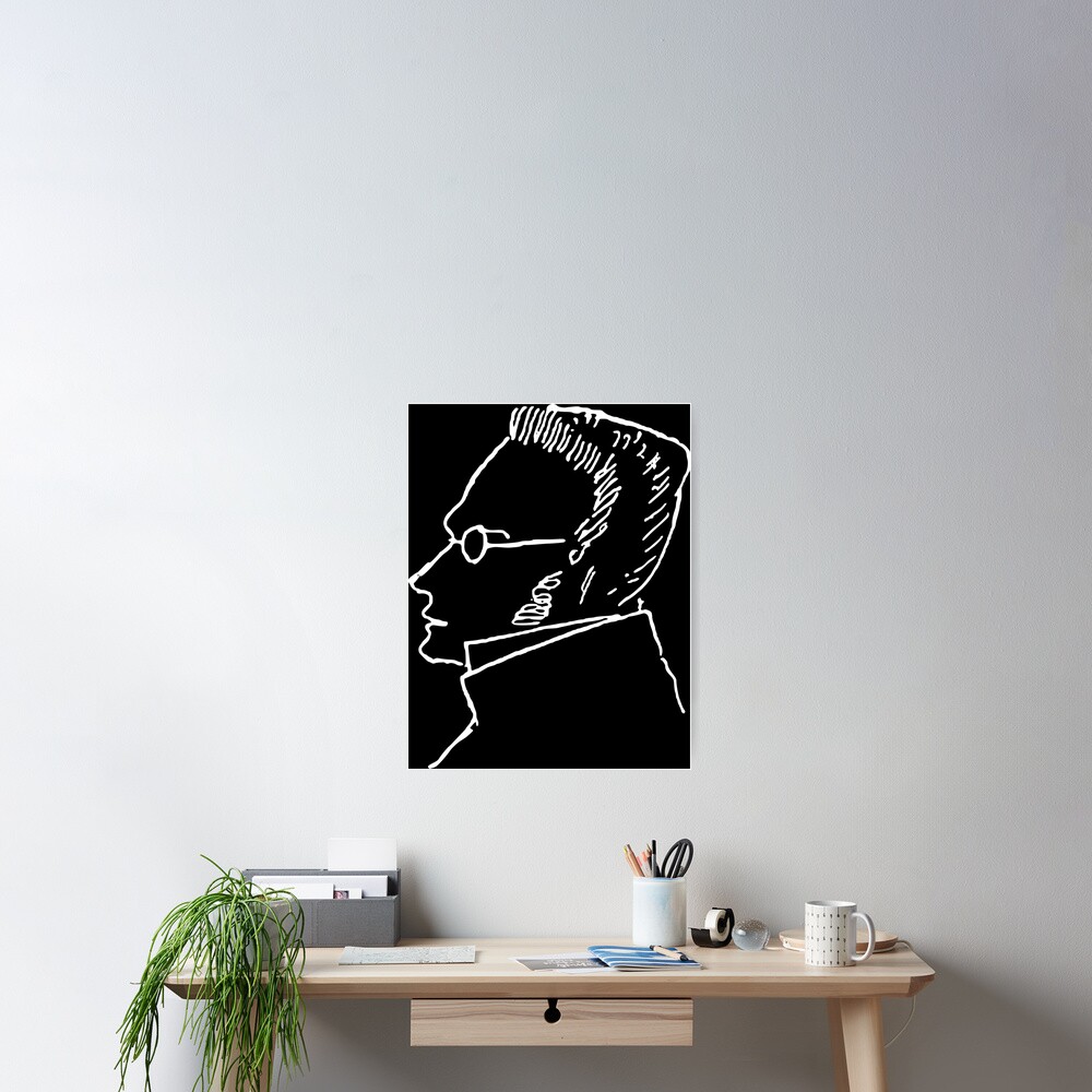 "Max Stirner Sketch - Philosopher, Egoist, Anarchist" Poster for Sale ...