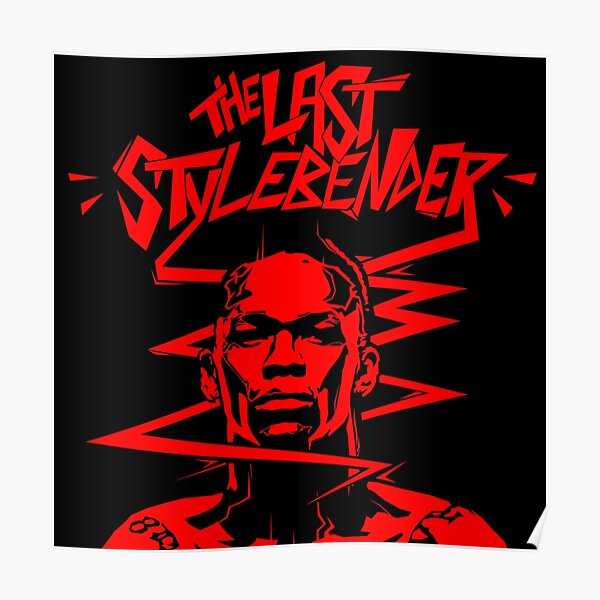 "Israel Adesanya The Last Stylebender Ufc Fighter Art" Poster for Sale ...