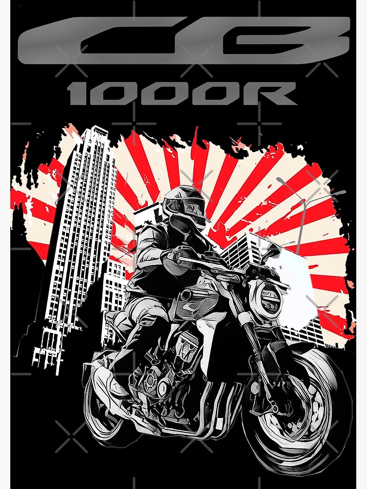 "Honda CB1000R Neo Sports Café" Poster by Evomotoarte | Redbubble