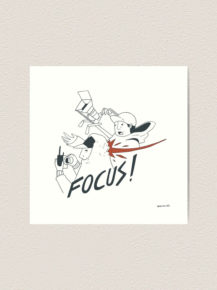 "Focus Slap" Art Print for Sale by robertas-neve | Redbubble