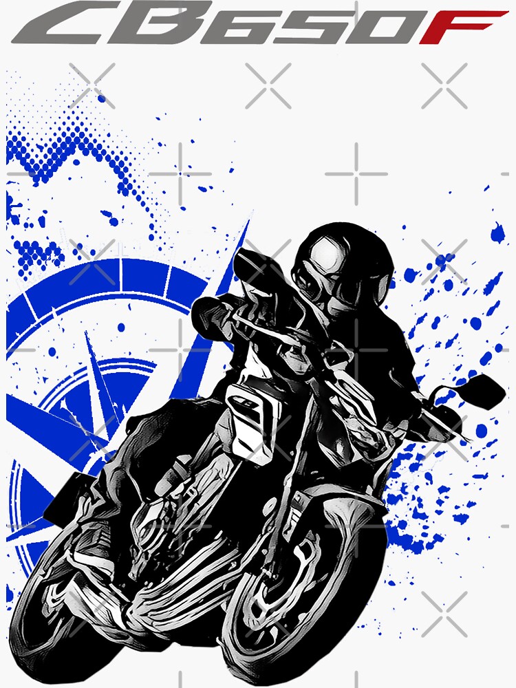 "Honda CB650F 2020" Sticker by Evomotoarte | Redbubble