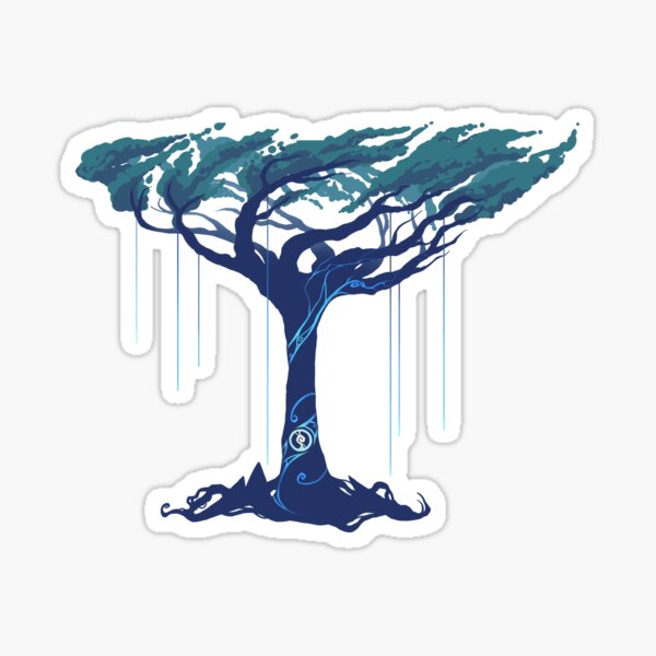 "Arden Tree" Sticker for Sale by Ezika | Redbubble