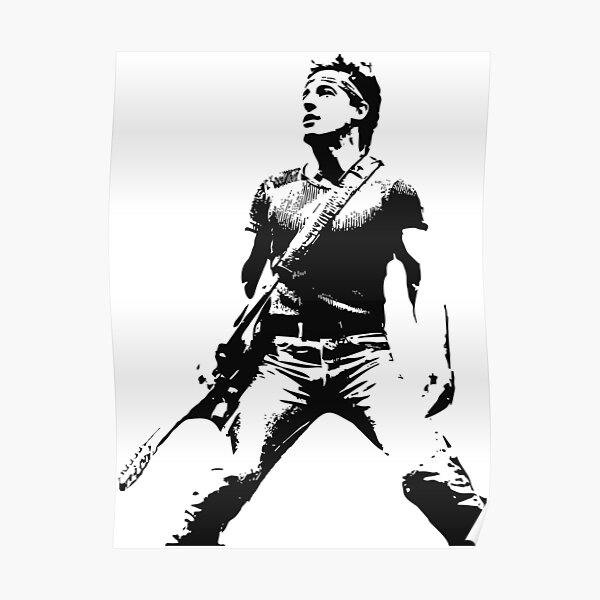 "Bruce Frederick Joseph Springsteen is an American singer" Poster for ...