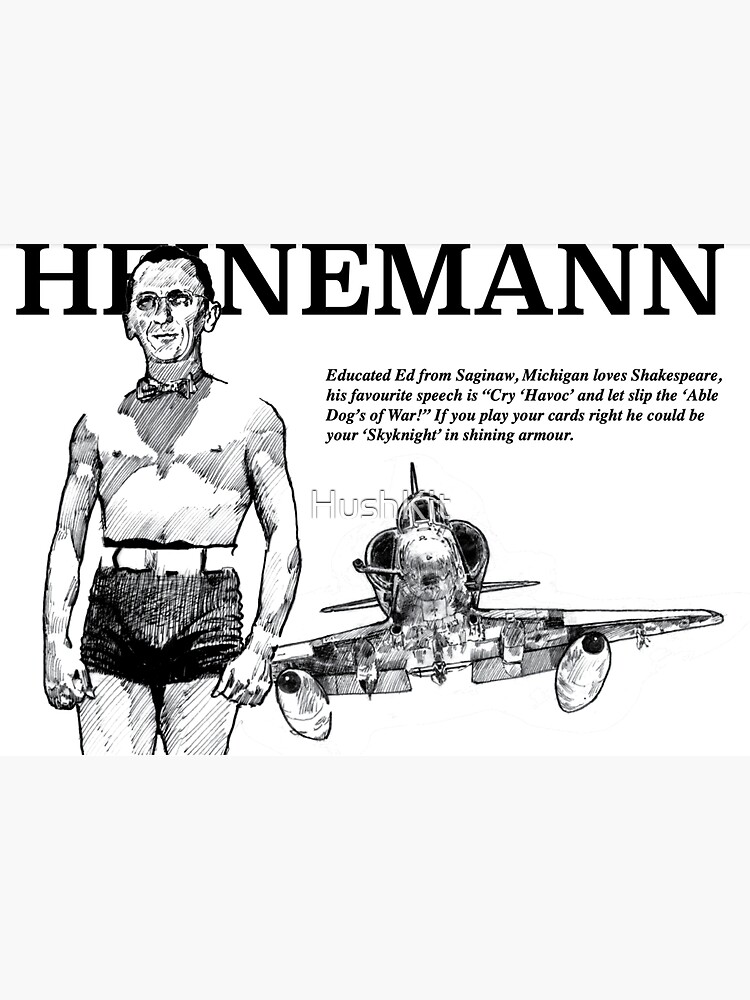 "Douglas A-4 Skyhawk with aircraft designer Ed Heinemann designer in ...