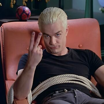 "Spike Peace Sign Buffy the Vampire Slayer" Greeting Card for Sale by ...