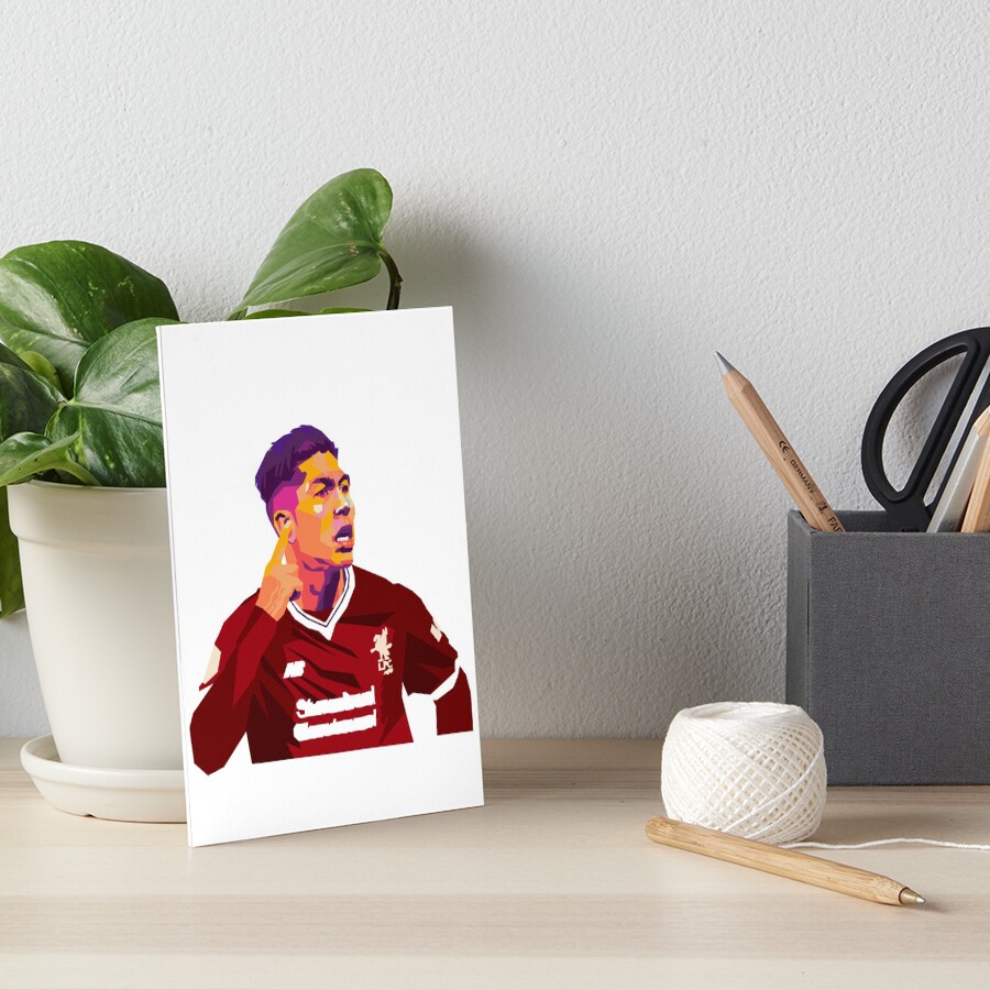 "Firmino Fanart" Art Board Print by Tutormade | Redbubble
