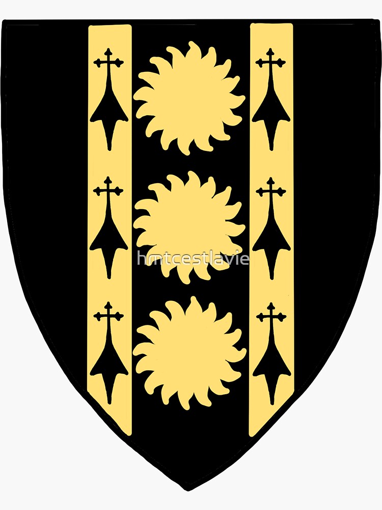 "pierson college yale crest" Sticker by hmtcestlavie | Redbubble