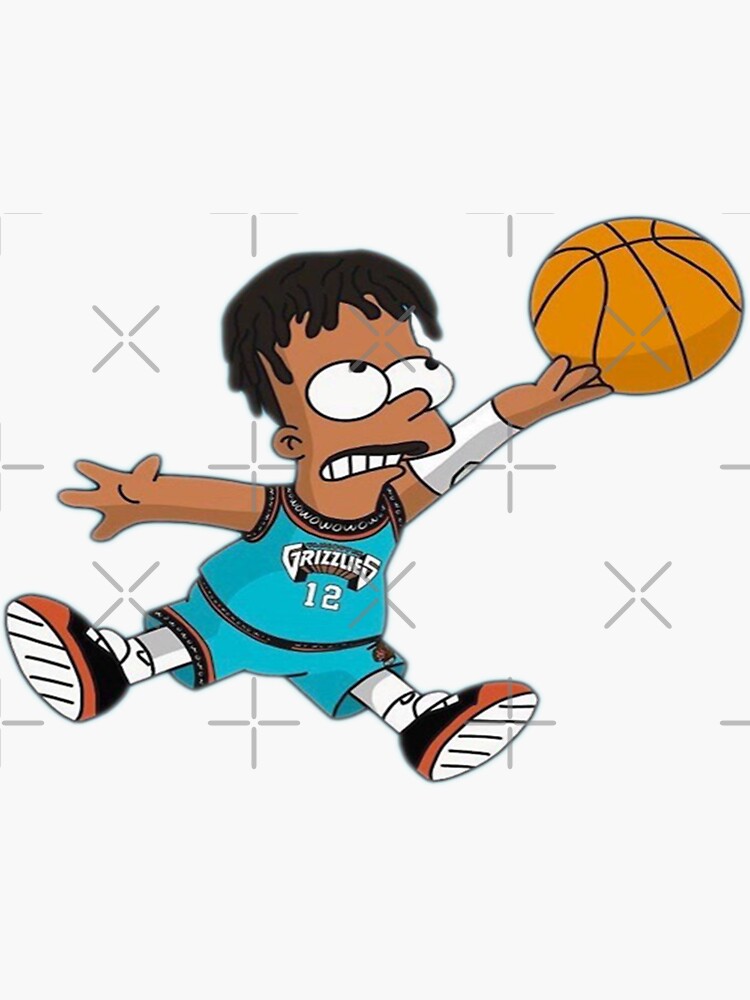 "Ja Morant cute chibi" Sticker by SuzanneEbert | Redbubble