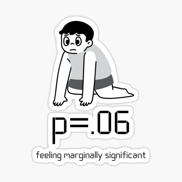 "Data Science Design_Marginally Significant" Sticker for Sale by ...