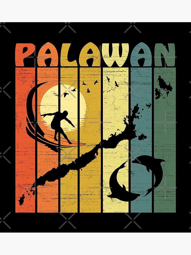 "Palawan" Poster by NicGrayGraphic | Redbubble