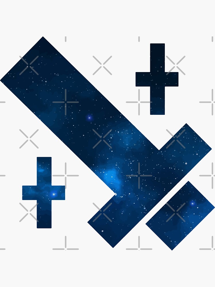 "PSO Hero Icon Stars" Sticker for Sale by JonnyPix | Redbubble