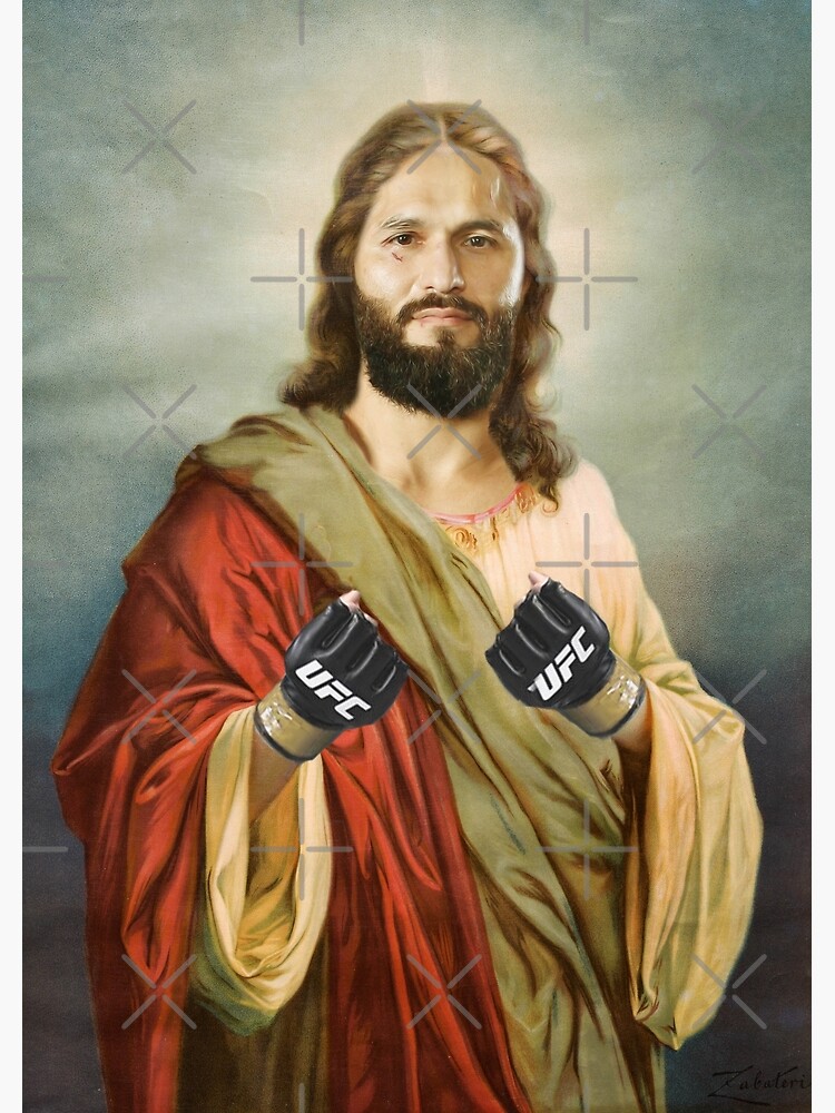 "Jorge Masvidal Street Jesus slogan" Poster by mma-fun | Redbubble