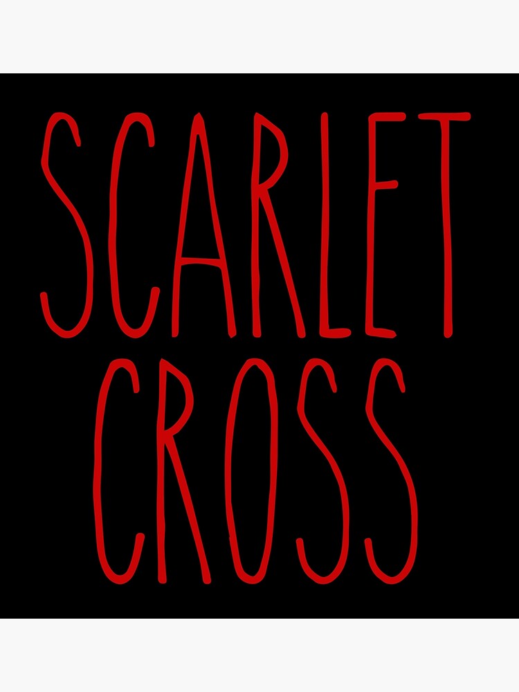 "BVB - Scarlet cross" Art Print for Sale by smileyna | Redbubble