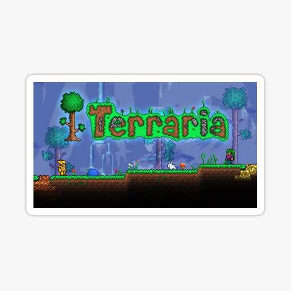 "Terraria - Indie Game" Sticker for Sale by Gnextdoor22 | Redbubble