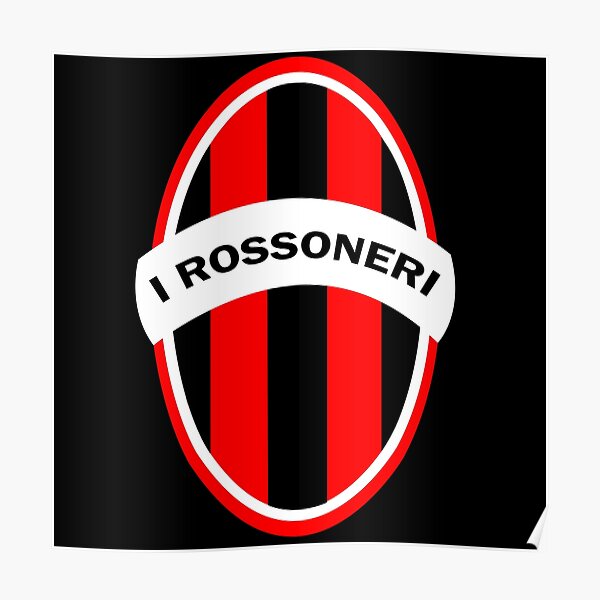Posters sur le thème Rossoneri | Redbubble