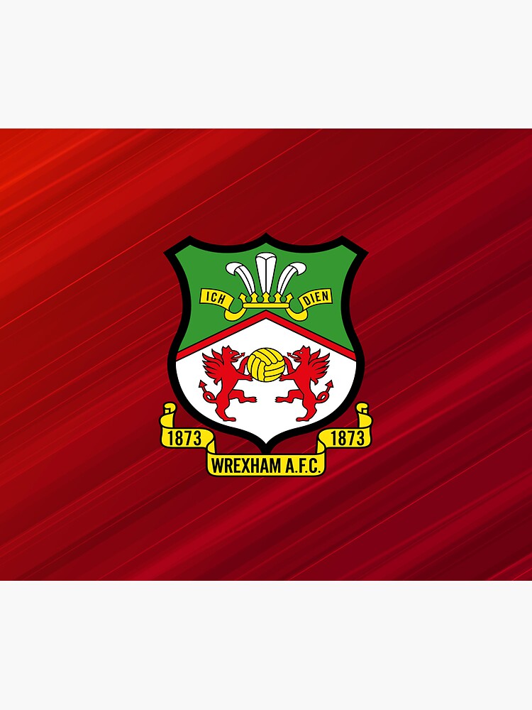 "Wrexham AFC" Sticker by Gogetatme | Redbubble