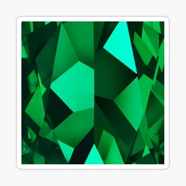 "Emerald" Sticker by Mywaymylife | Redbubble