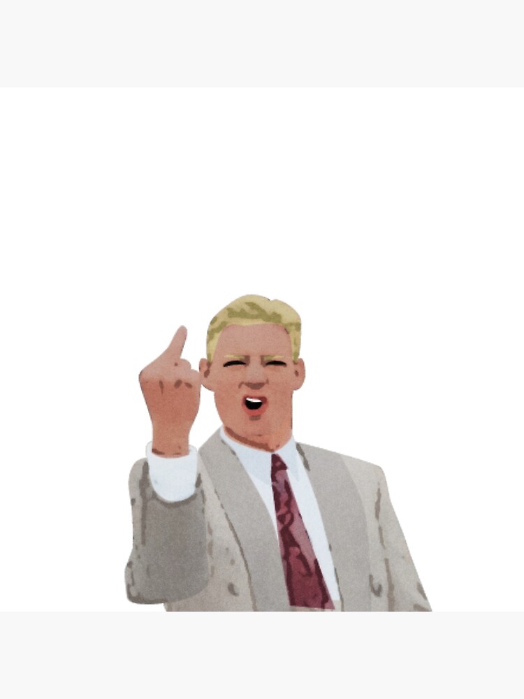 "David Batty outside the Old Peacock pub - Leeds" Poster for Sale by ...