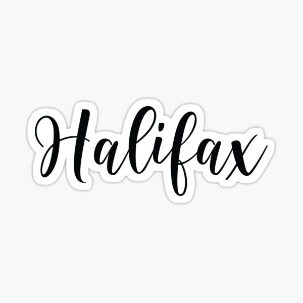 "Halifax Canada" Sticker for Sale by MSA-42 | Redbubble