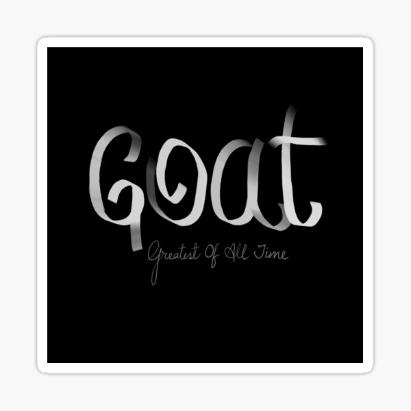 Goat Word Stickers | Redbubble