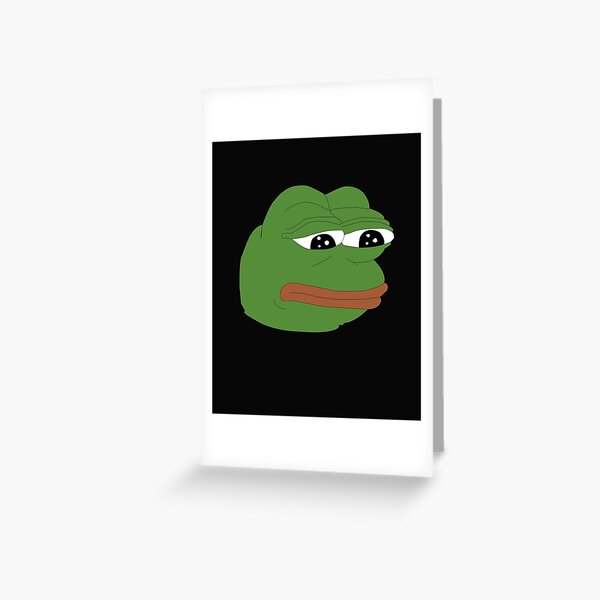 "peepo HYPERS Twitch Emote" Greeting Card by mostaphagada | Redbubble