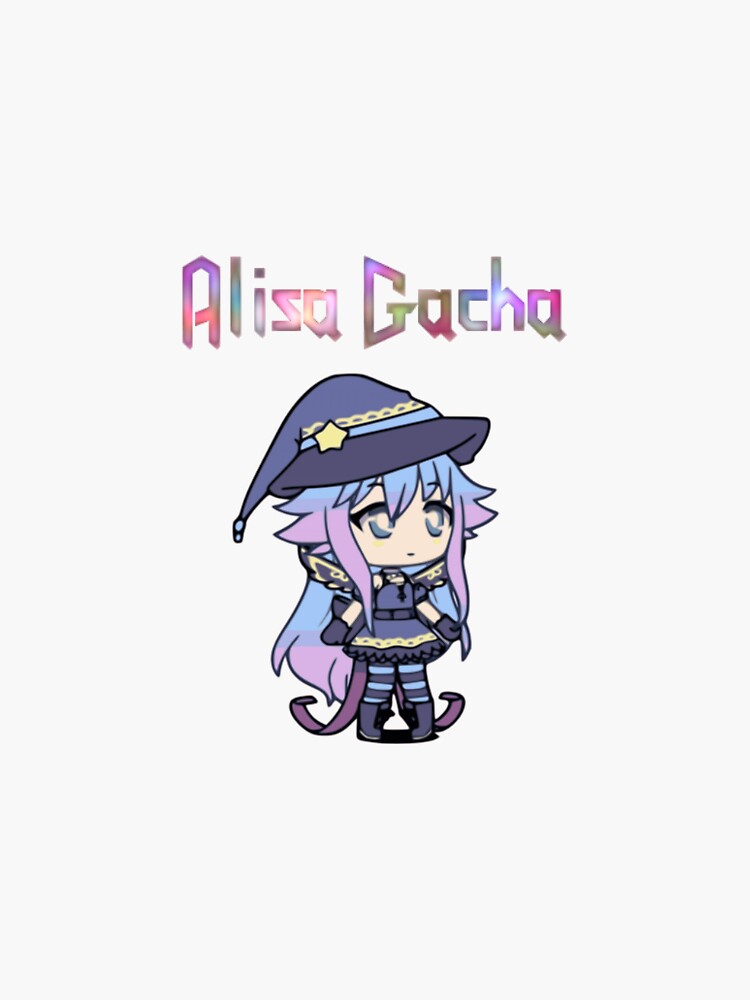 "Alisa Gacha life" Sticker by Thegames | Redbubble