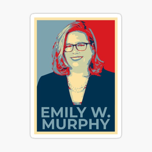 "Emily W. Murphy" Sticker for Sale by stevensonalexia | Redbubble