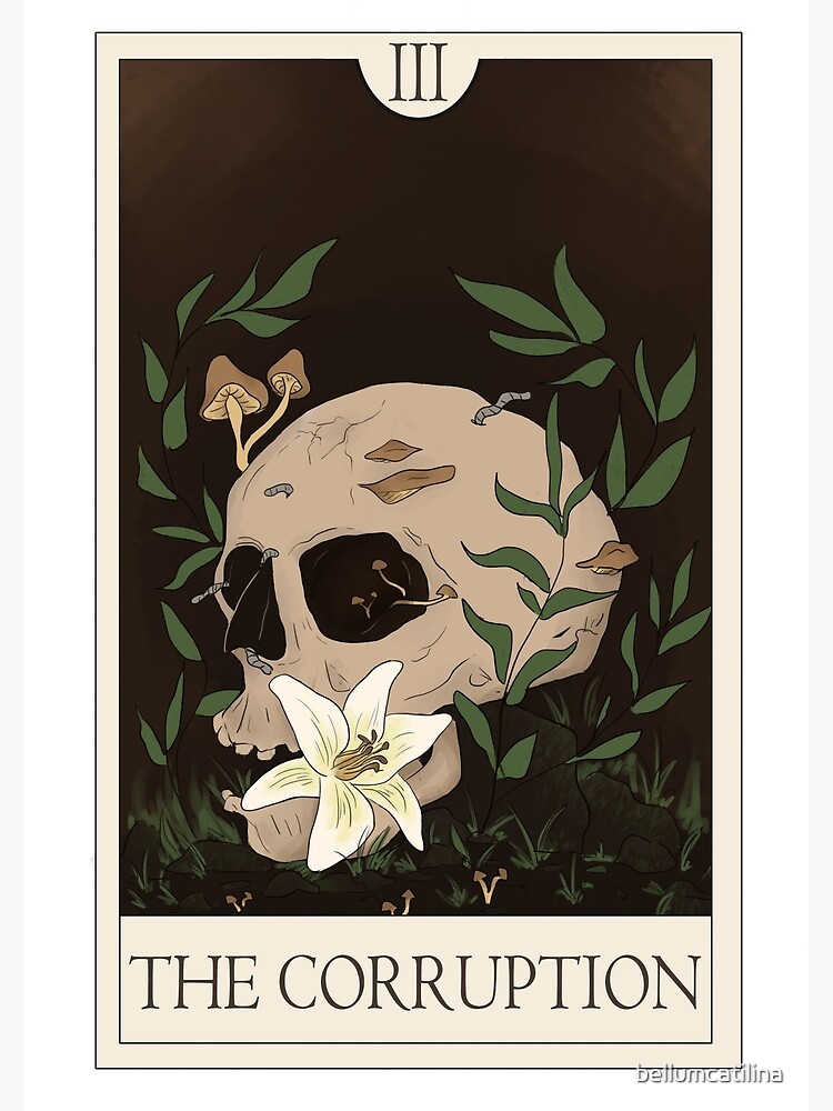 "The Corruption - The Magnus Archives Tarot Series" Art Print for Sale ...