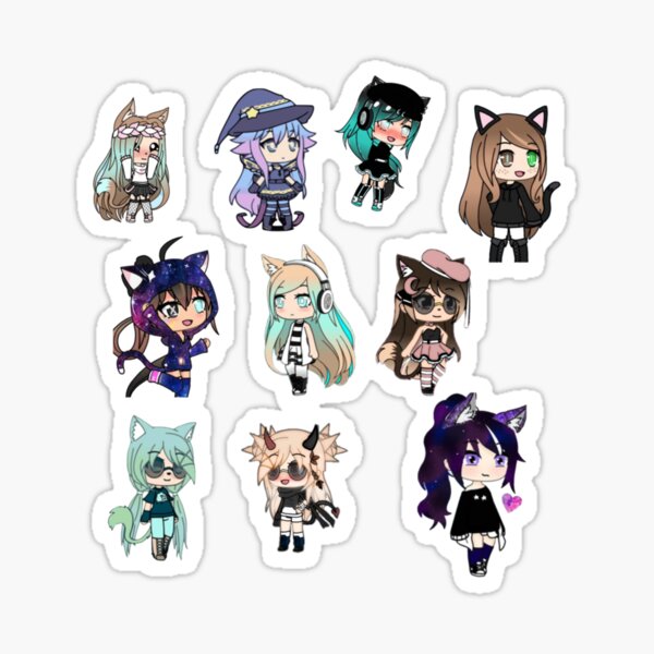 Gacha Life Stickers | Redbubble