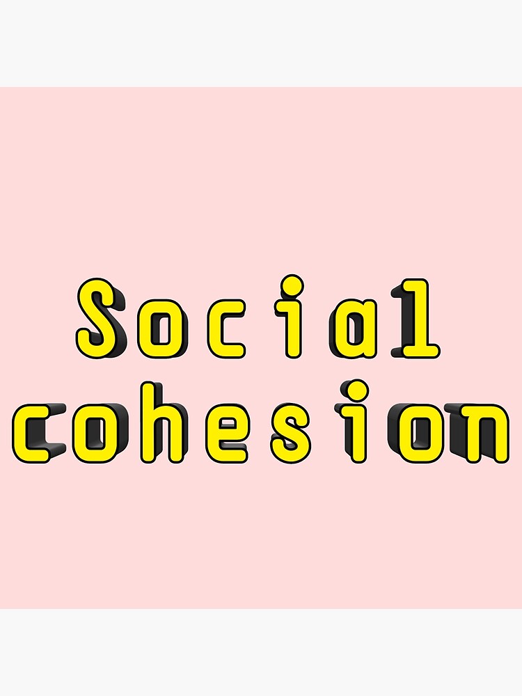 "Social cohesion 024" Poster for Sale by ITALY-Roselli- | Redbubble