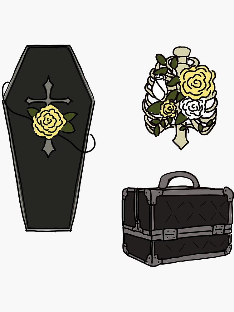 "IDV Identity V Embalmer Aesop Carl Illustrations" Sticker by Malak-Al ...