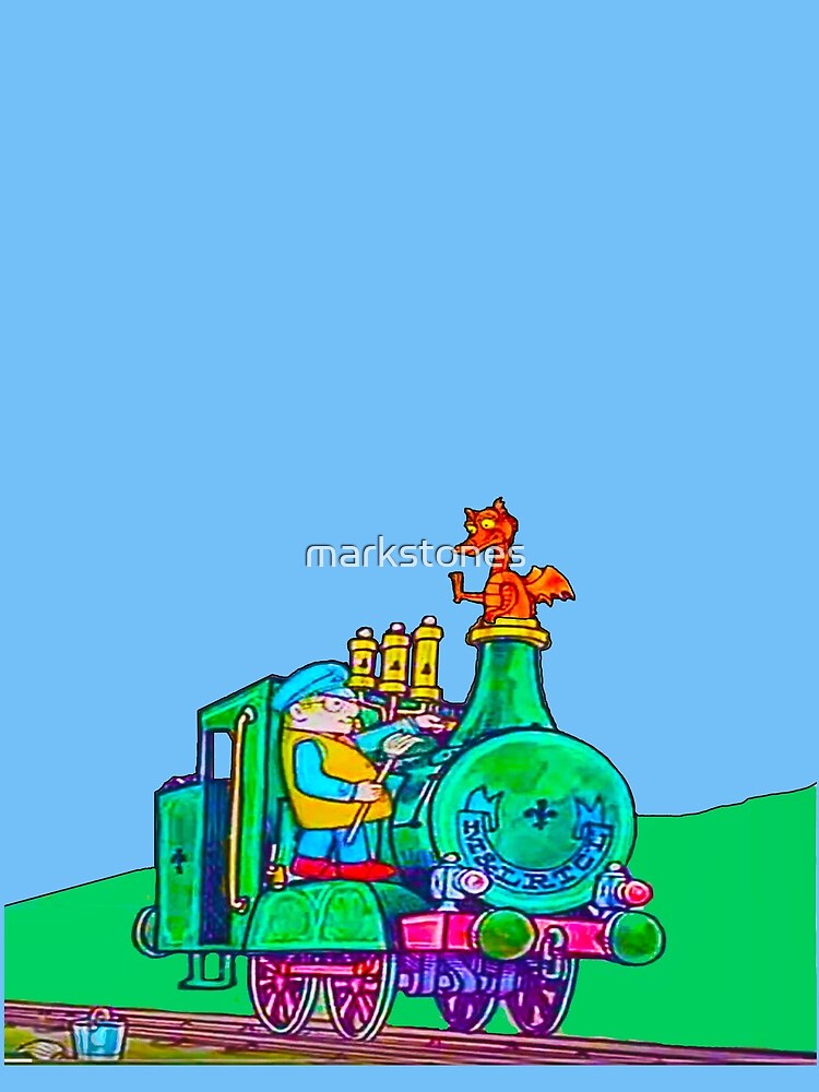 "Ivor The Engine and Idris the Dragon" Drawstring Bag for Sale by ...