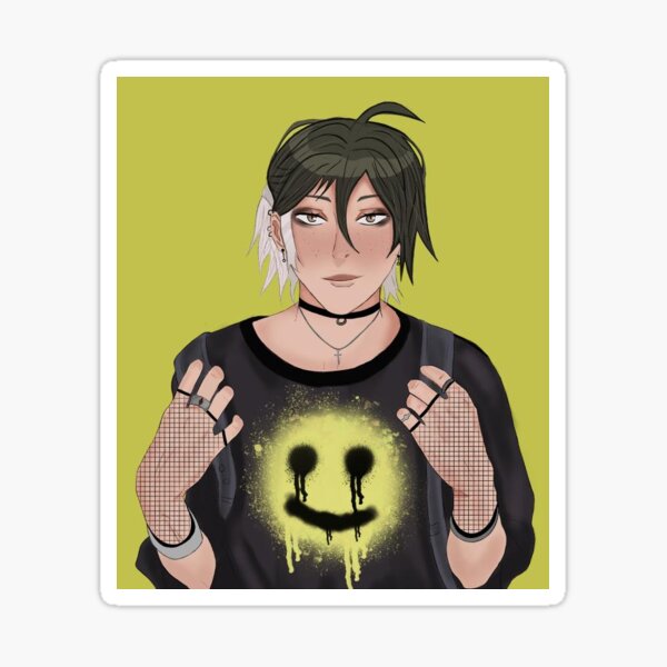 "Haikyuu Punk Yamaguchi" Sticker by Naokawaii | Redbubble